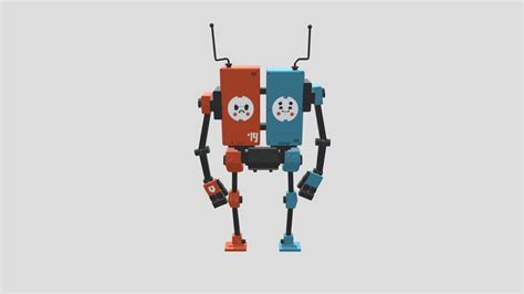 Robot 3d Model By Esmeetjehh [196bc3e] Sketchfab