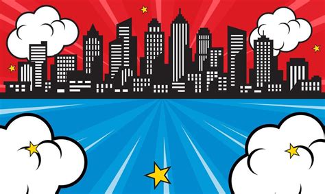 Edificios Comic Vectores Iconos Gráficos Y Fondos Para Descargar Gratis