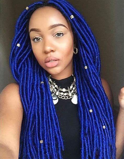 41 Hottest Faux Locs Hairstyles You Need To Try December 2020