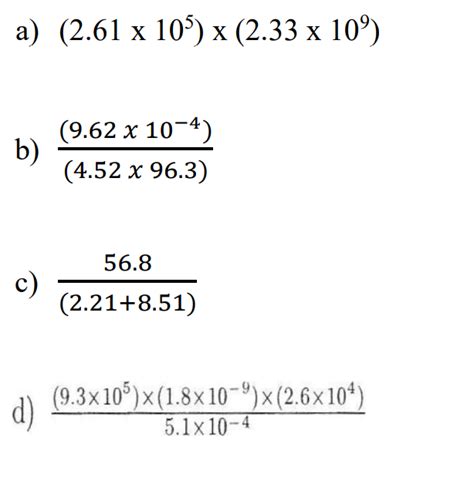 Solved Work The Following On Your Calculator Using The EE Chegg Com