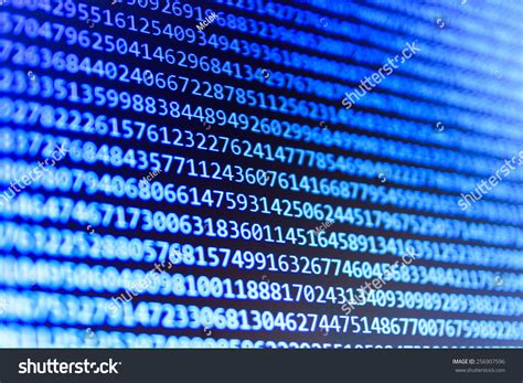 Digital Technology Background Programming Code Abstract Foto Stock