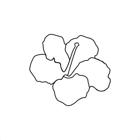 Flor Con Capullo En El Medio Vector Premium