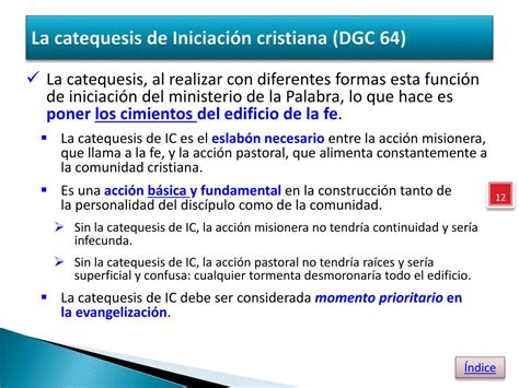 PPT La catequesis de Iniciación cristiana PowerPoint Presentation