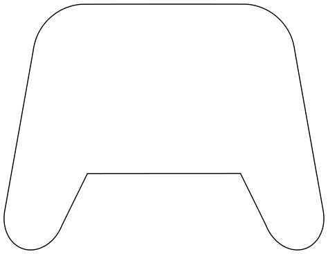 Shape Of Xbox Free Printable Papercraft Templates