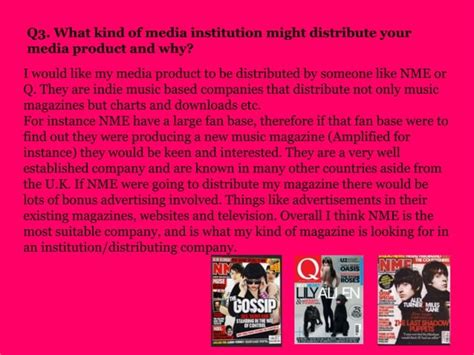 Media Evaluation Ppt