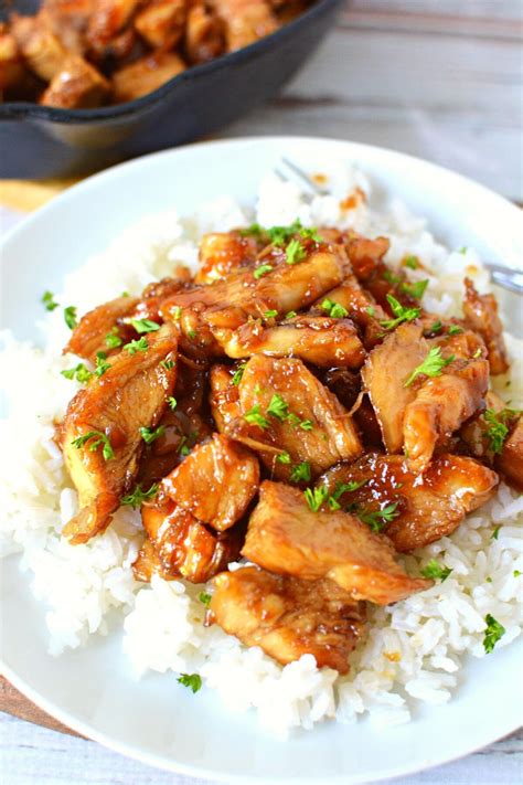 Tiktok Bourbon Chicken Is Done In 30 Easy Minutes Salty Side Dish