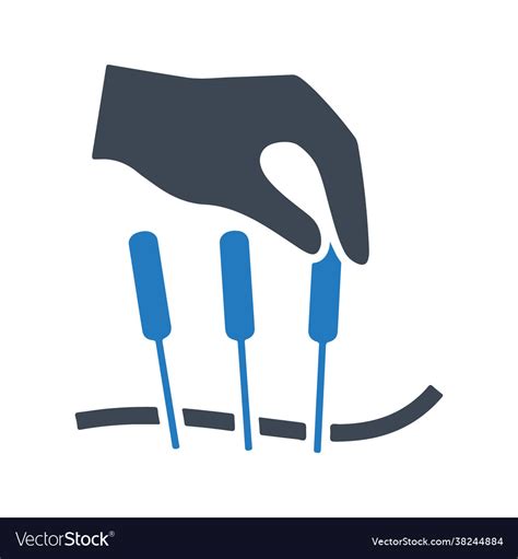 Acupuncture Icon Royalty Free Vector Image Vectorstock