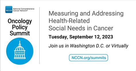 National Comprehensive Cancer Network® Nccn® On Linkedin Join Us In Washington D C For The