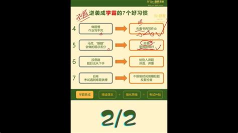 逆袭成学霸的7个习惯（2） Youtube