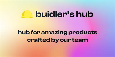 GitHub Buidler Hub Website Website For Buidler S Hub