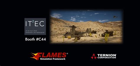 ternion corporation at it2ec 2023 flames simulation framework