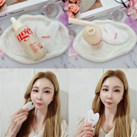 피부좋아지는습관 비건화장품 브이콜라겐 하트핏 앰플과 괄사 로 탄력 관리해요 네이버 블로그