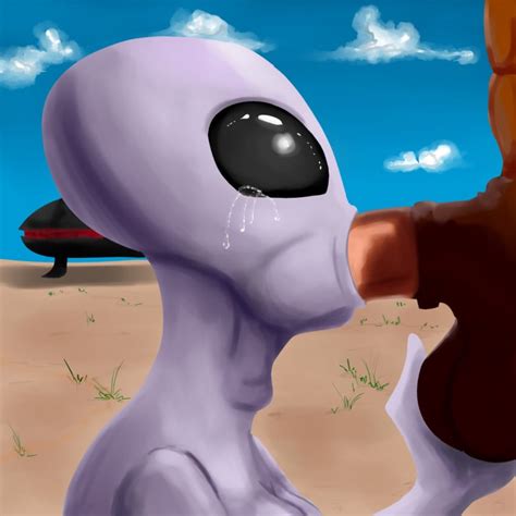 Rule 34 Alien Ball Fondling Balls Deep Throat Deepthroat Fellatio