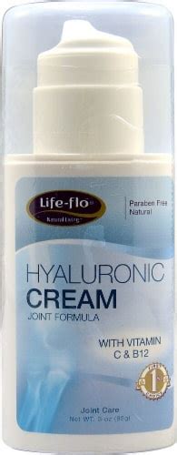 Life Flo Joint Formula Hyaluronic Cream 3 Oz Kroger