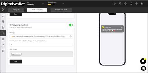 Push Automation Loyaltynation
