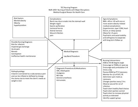 Nursing Diagnosis Concept Maps Scope Of Work Template Nurses Everyday Pinterest Nursing