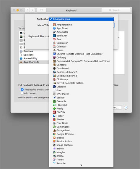How To Streamline Your Workflow By Creating Custom Keyboard Shortcuts In Macos High Sierra