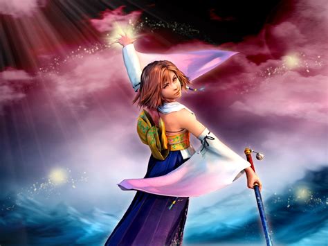 Yuna Final Fantasy Wallpaper Wallpapersafari