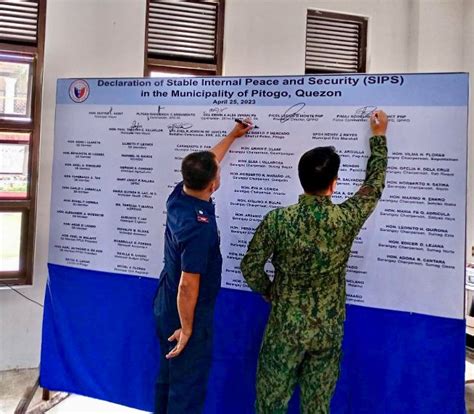 Ceremonial Signing Of Memorandum Of Understanding Declaration Of Stable