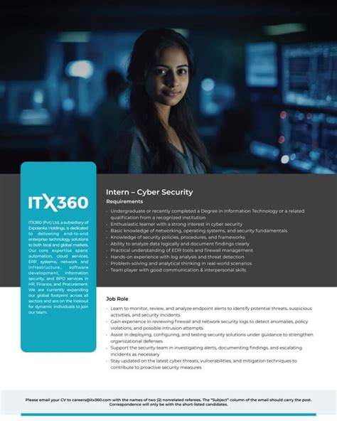 Internship Cyber Security Jobseeker Lk