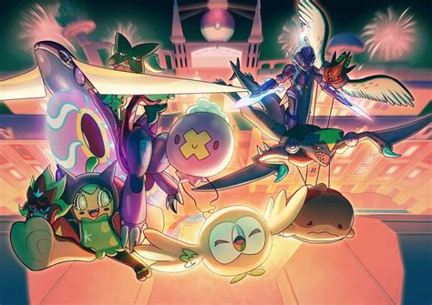 Rowlet Mimikyu Garchomp Meowscarada Drifloon And 5 More Pokemon