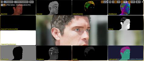 Unreal Engine 4 渲染 （4） 延迟着色管道 The Deferred Shading Pipeline通过g Buffer