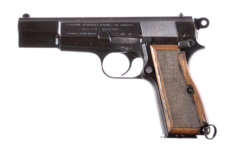 Fabrique Nationale Hi Power Semi Automatic Pistol Rock Island Auction
