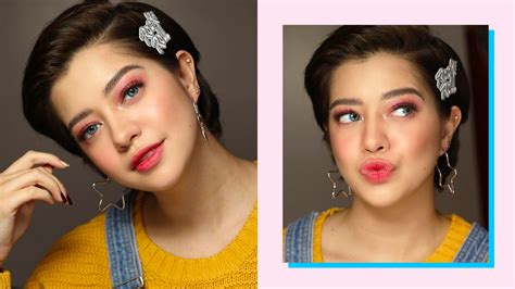 Sue Ramirez Hairstyle And Pink Makeup