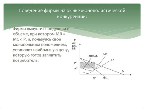 Моделирование равновесия фирмы при различных типах рыночных структур