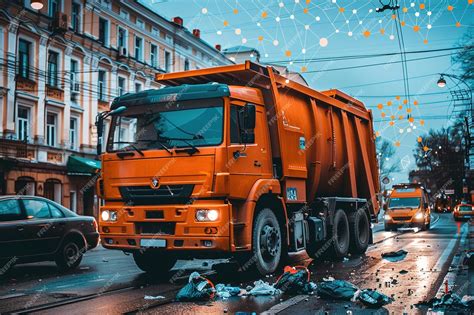 Un Entorno Urbano Con Sistemas De Gestión De Residuos Habilitados Por