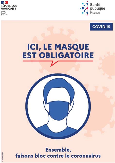 Port Du Masque Obligatoire Au Marché De Plein Vent Site Officiel De