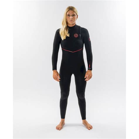 Rip Curl Women Flashbomb Fusion 43 Mm Zip Free Wetsuit Surf Wetsuit