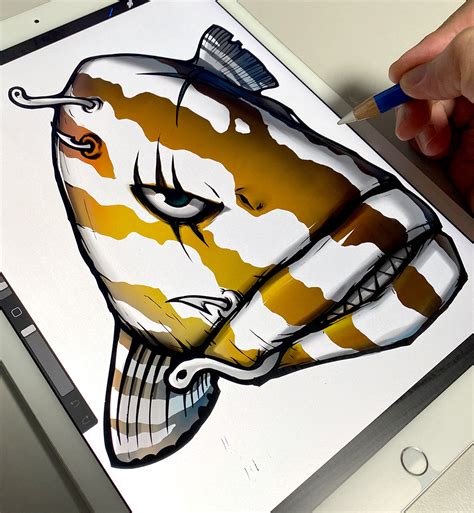 Nassau Grouper Character Design On Behance