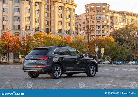 Audi Q5 4 0 TDI At Sunrise Editorial Stock Photo Image Of Fall 265276378