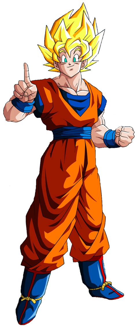 Archivogoku Super Saiyajin Saga De Buu Dbfpng Dragon Ball Fanon