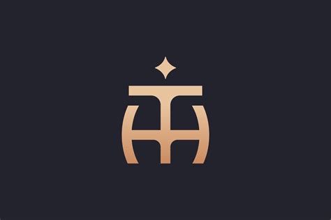 Luxurious Th Initial Letter Icon Logo Graphic By Blazybone · Creative Fabrica