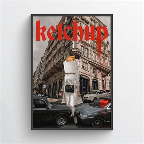 Ketchup Poster By Bartosz Walat