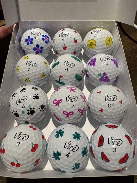 Sharpie Coloured Golf Balls Golf Ball Crafts Golf Ball T Golf Ball
