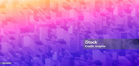 3d 등각 투영 상자 추상적 배경입니다 일출 또는 일몰 도시 위로 열 최고 전망 미래 대도시 컨셉 일러스트레이션 등측투영법에 대한 스톡 벡터 아트 및 기타 이미지 Istock