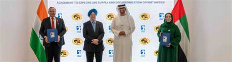 Adnoc Indias Gail Sign Lng Mou