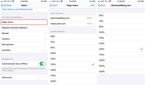 How To Always Zoom In Safari On Iphone Ipad And Mac