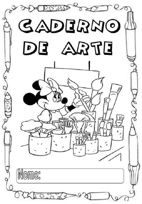Capa de Caderno para Imprimir 35 Modelos Grátis Costureira em SP