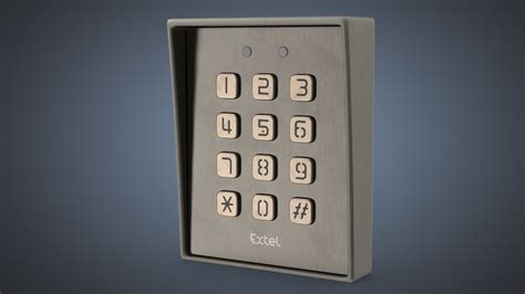 3d Model Keypad Turbosquid 1941468