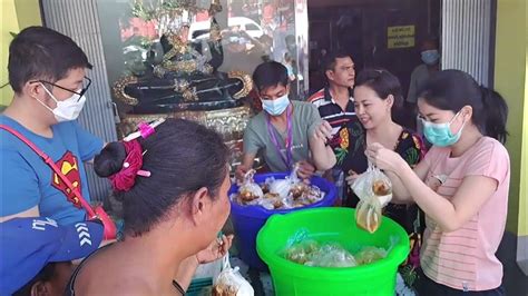 23 12 22 သရက်တောကျောင်းတိုက် သဘာဝတရားရိပ်သာ၌ နေ့လယ်ပိုင်း ထမင်း ဟင်း
