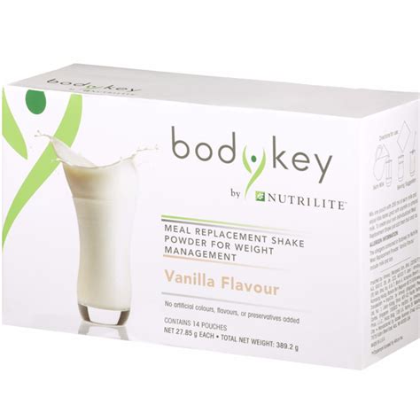 BodyKey By NUTRILITE Meal Replacement Shake Vanilla Chocolate Coffee Health Nutrition