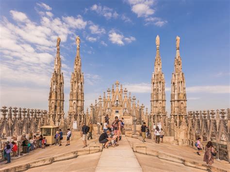 Milan Cathedral Rooftop Lift