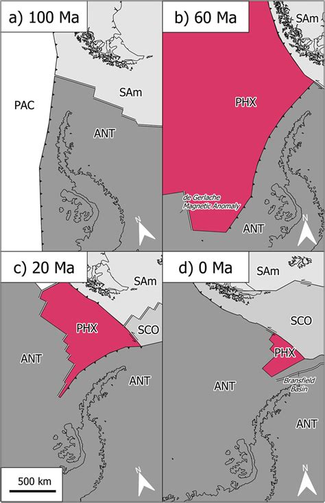 Tectonic Reconstructions Of The Se Pacific Ant Antarctic Plate Pac