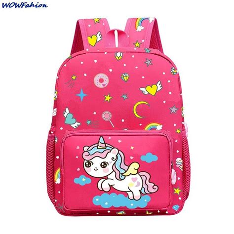 귀여운 어린이 공룡 유니콘 배낭 남아여아 어린이 학교 가방 유치원 유치원 아기 가방 책가방 학교 가방