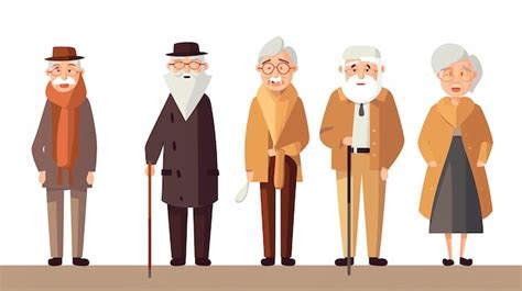 Premium Photo 3d Design Illustration Of Elderly People Enjoying The