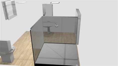 Wc Suite De Claudia Planta 3d Mooble